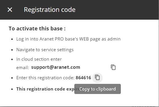 How can I connect Aranet PRO base station to Aranet Cloud?